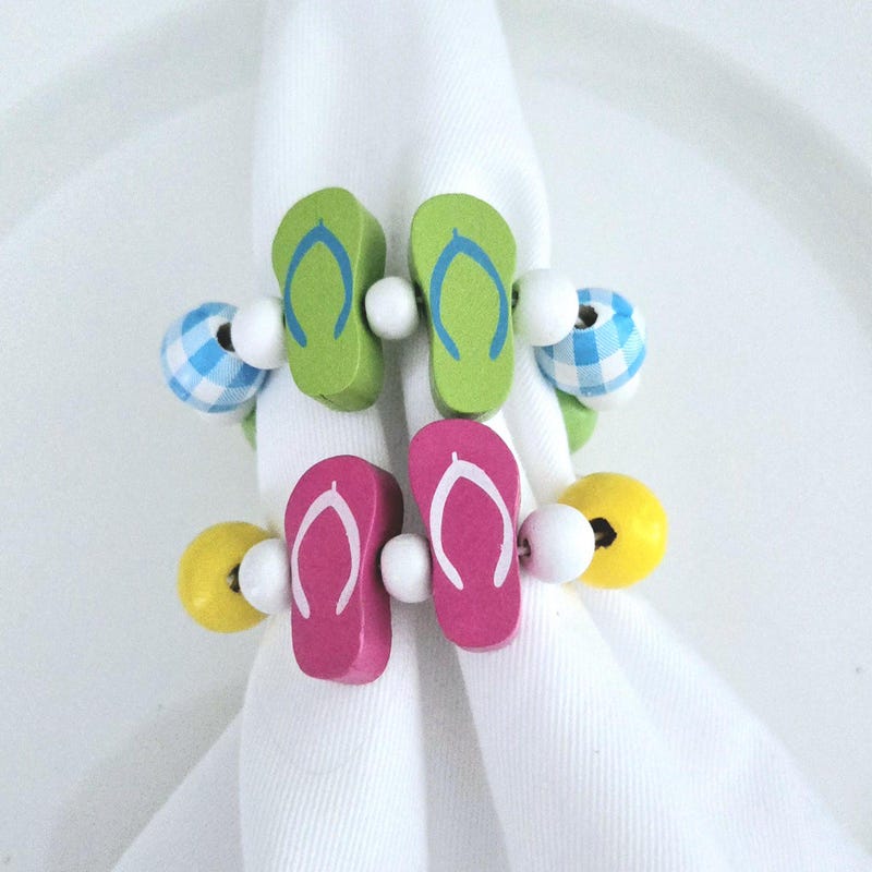 Beach Napkin Ring - Etsy