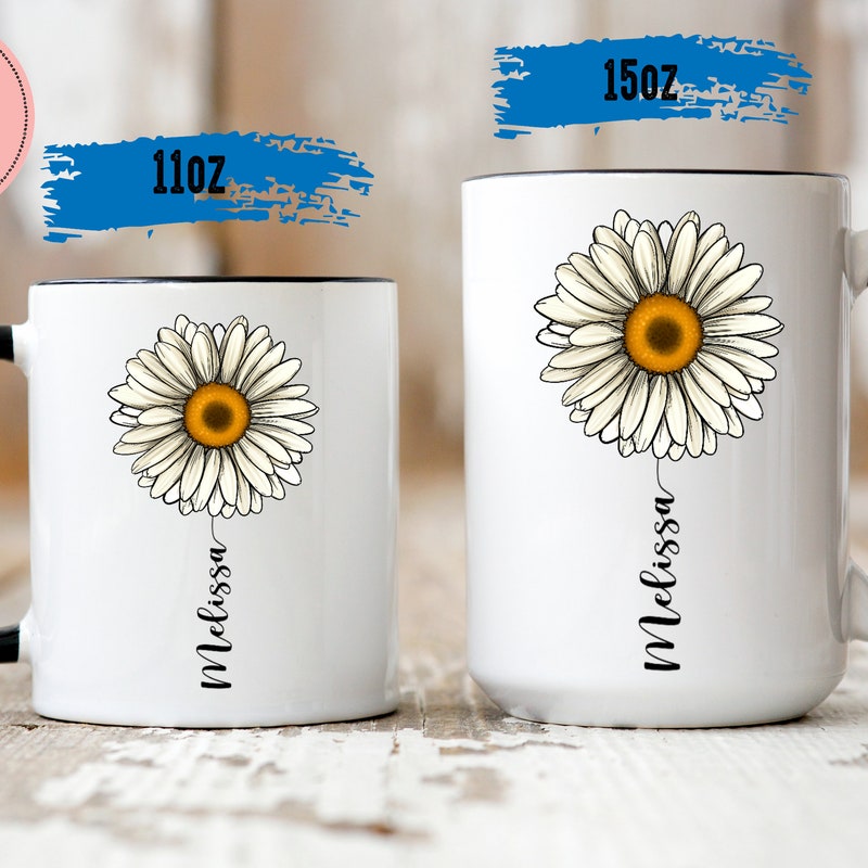 Daisy Mug - Etsy
