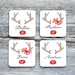 Funny Coasters Set Rude Coasters Gag Gift Inappropriate Coasters Set of ...