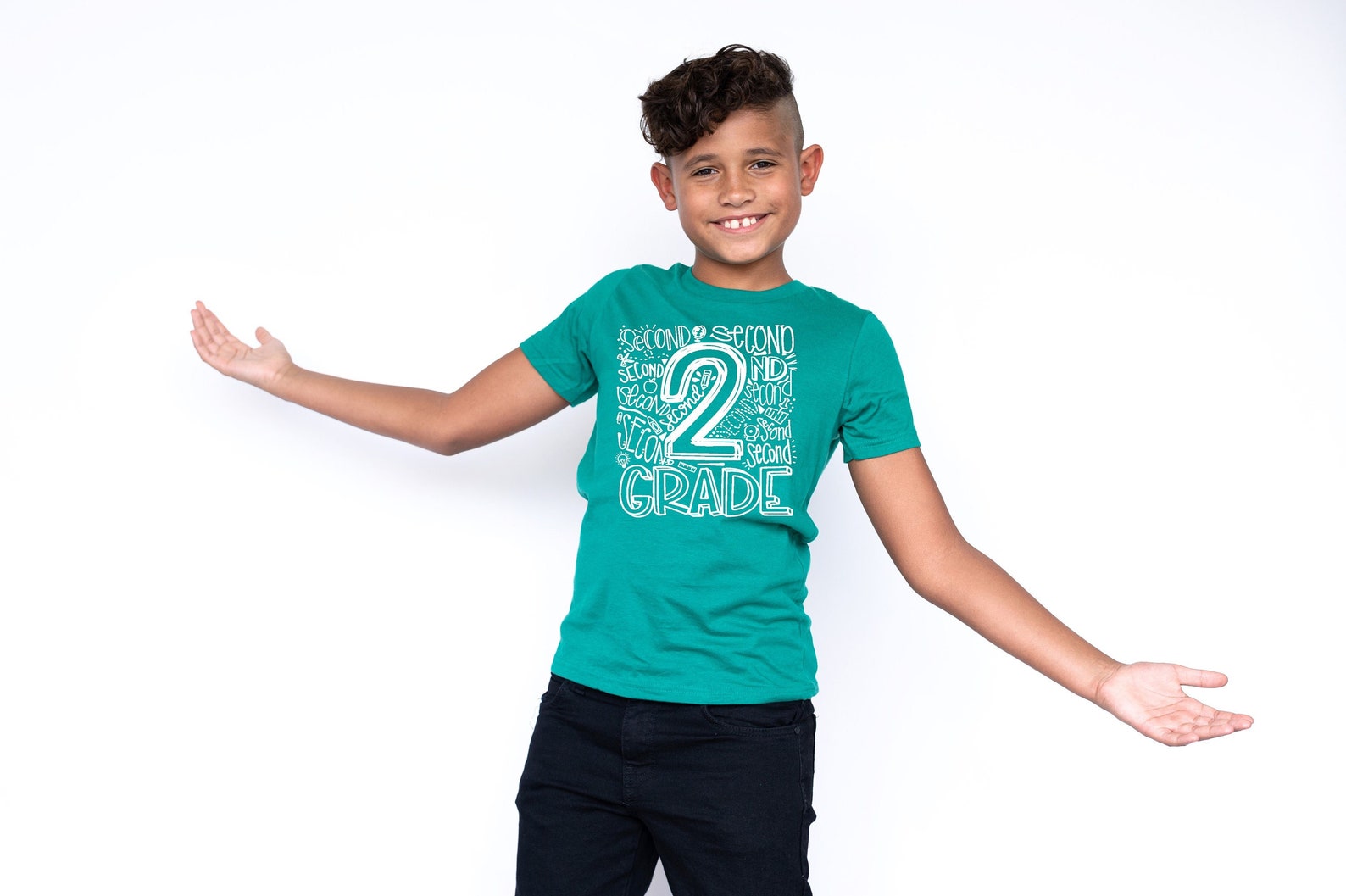 2nd Grade Back to School Shirt - Kids Shirt - Second Grade Shirt - Back ...