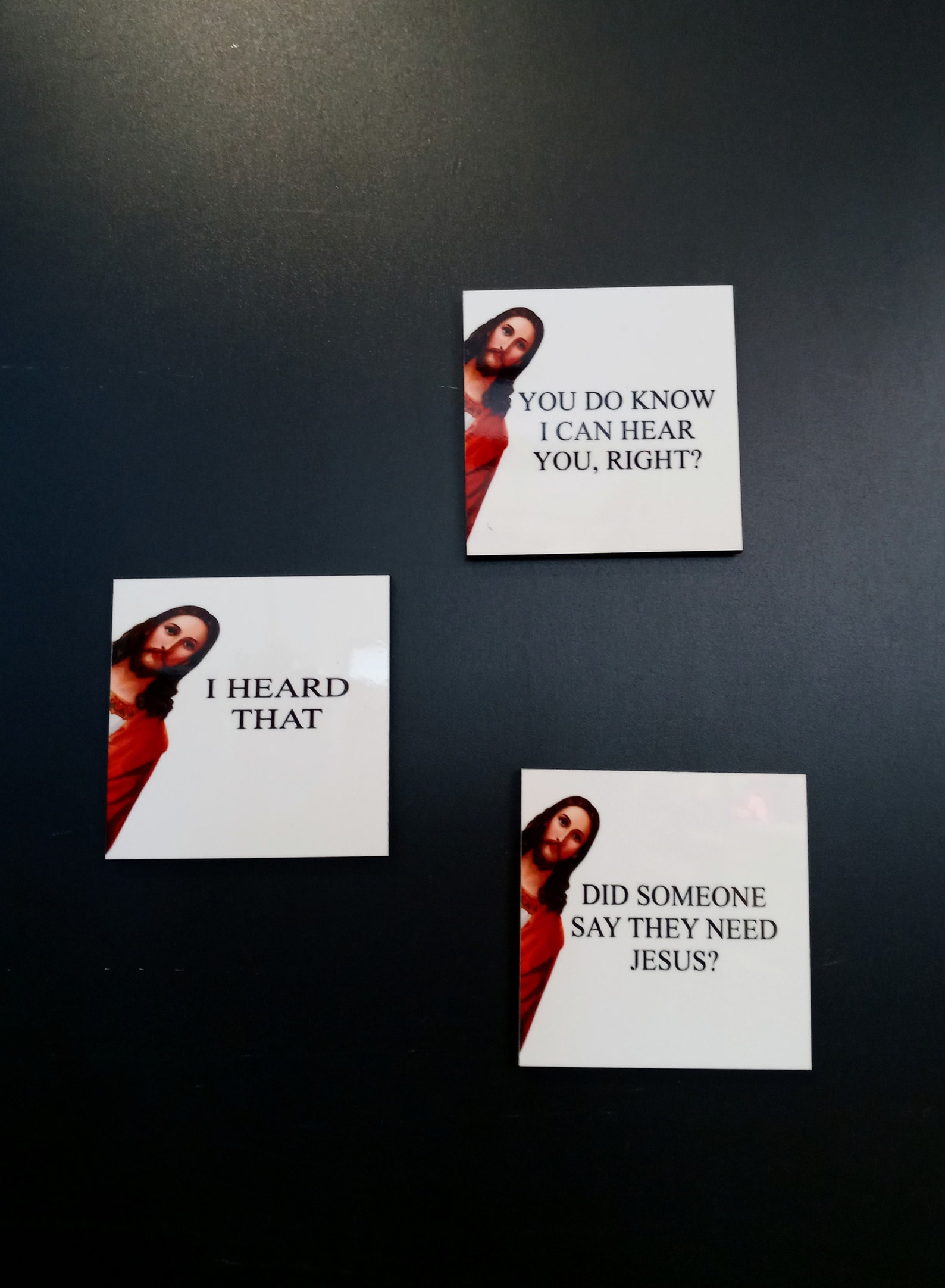 Jesus I Saw That Refrigerator Magnet - Funny Magnet - Jesus - Funny ...