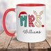 Personalized Christmas Teacher Mug - Mug for Teacher's- Gift for Her ...