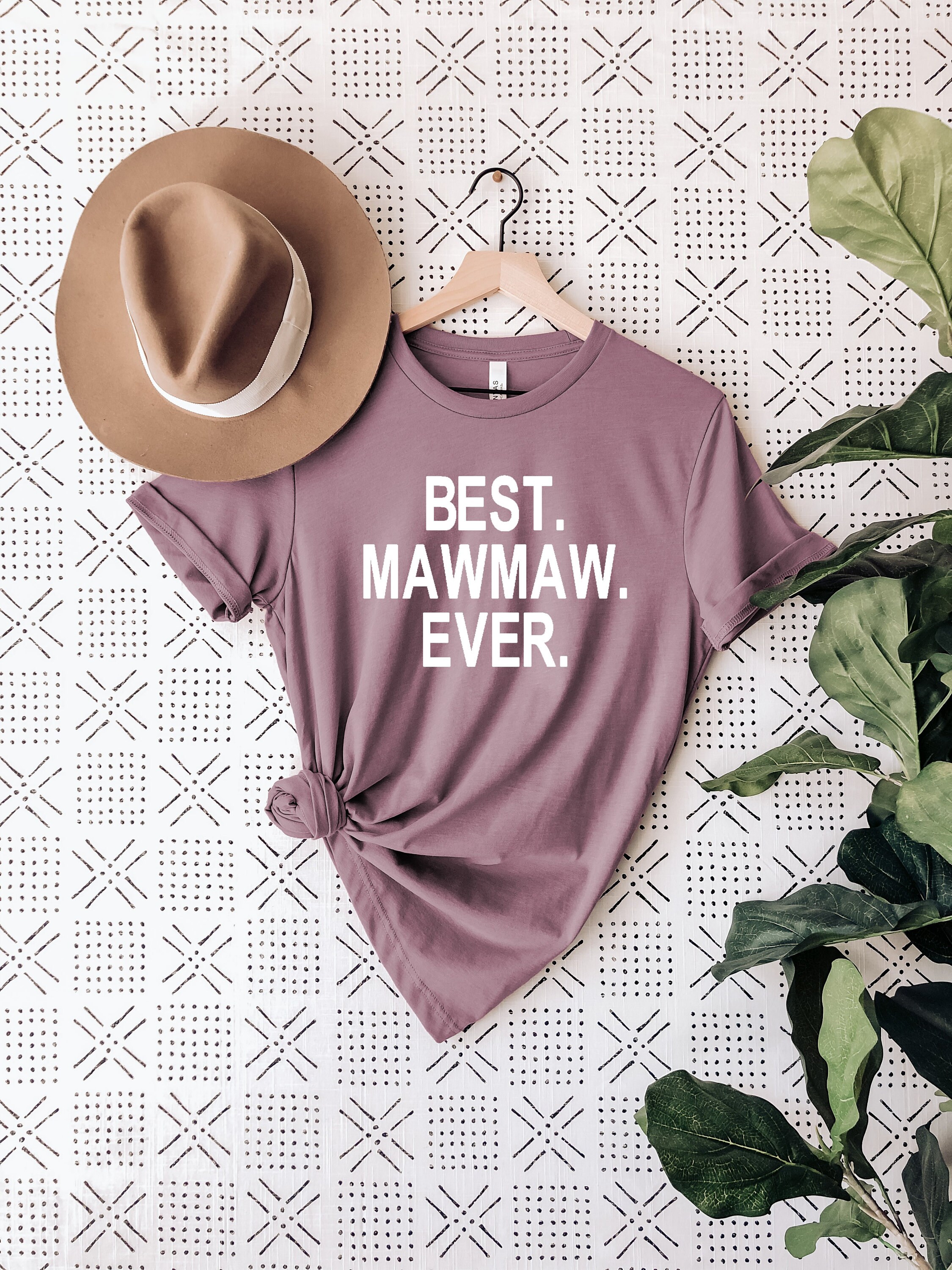 Best Mawmaw Ever T-Shirt Women's Shirt Best Mamaw Ever | Etsy