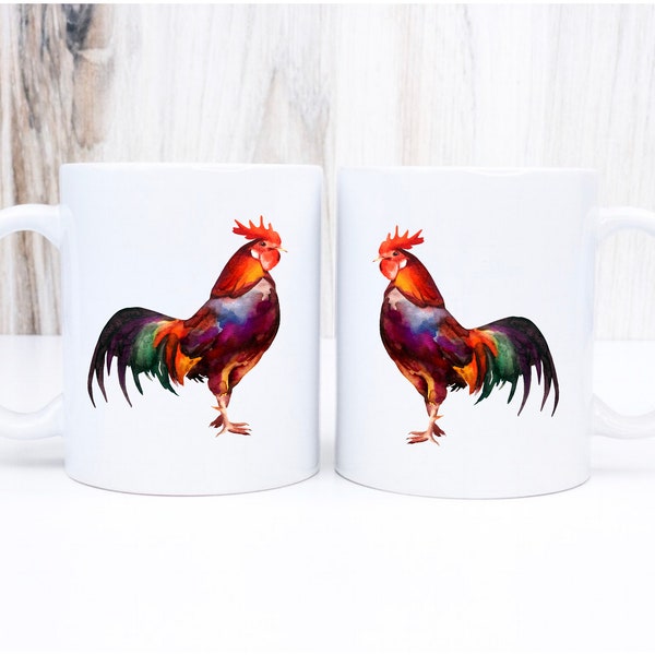 Rooster Coffee Mug - Etsy
