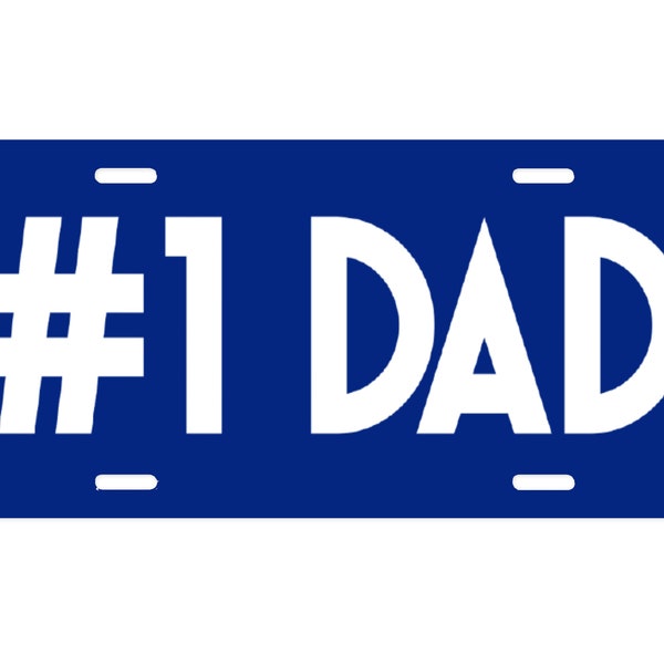 Dad License Plate - Etsy