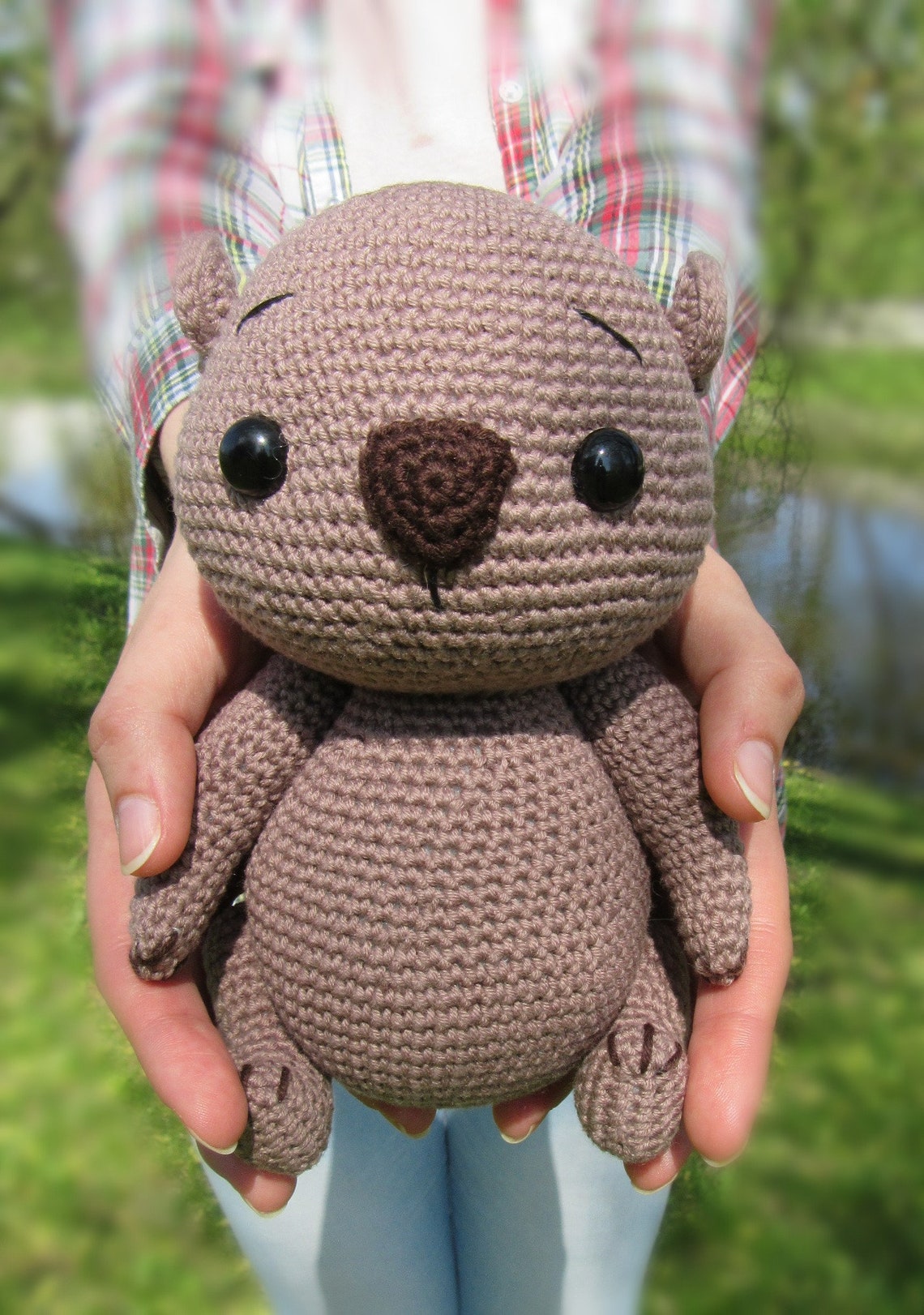 Cuddle Size Wombat PDF PATTERN Wombat Crochet Toy Tutorial - Etsy Australia
