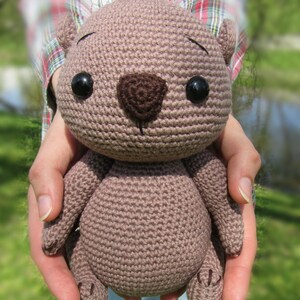 Cuddle Size Wombat PDF PATTERN Wombat Crochet Toy Tutorial Amigurumi ...