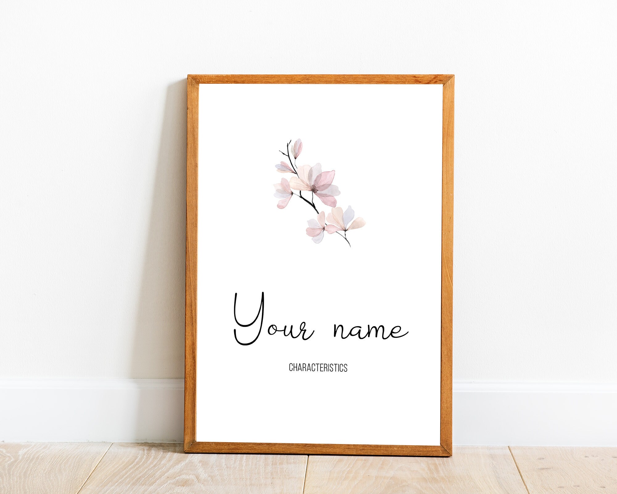 Personalized Name Definition Prints, Name Meaning Print, Personalized ...