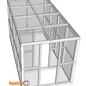 DIY Walk in Bird Aviary 8x16 | Plans | PDF - Etsy