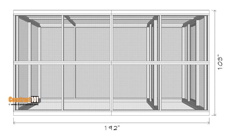 DIY Walk in Bird Aviary 8x16 | Plans | PDF - Etsy