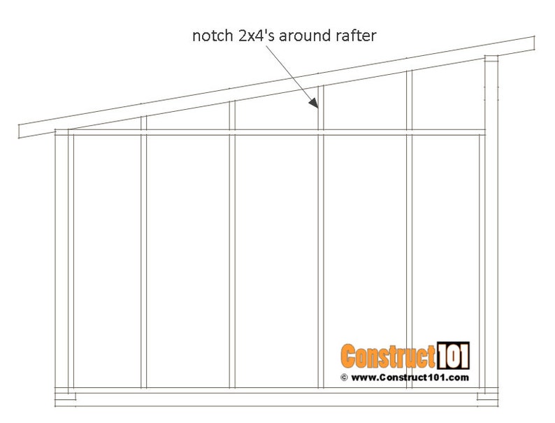 Goat Shelter Plans With Storage - Pig Shelter - Animal Shelter Plans ...