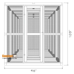DIY Walk in Bird Aviary 8x16 | Plans | PDF - Etsy