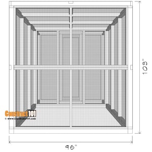 DIY Walk in Bird Aviary 8x16 | Plans | PDF - Etsy