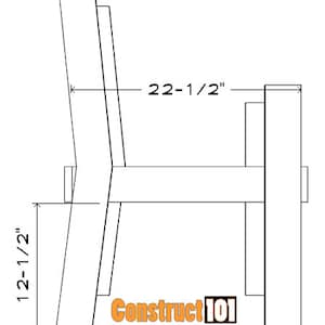 DIY Patio Chair | Plans | PDF - Etsy