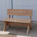 DIY 2x6 Outdoor Bench | Plans - Etsy