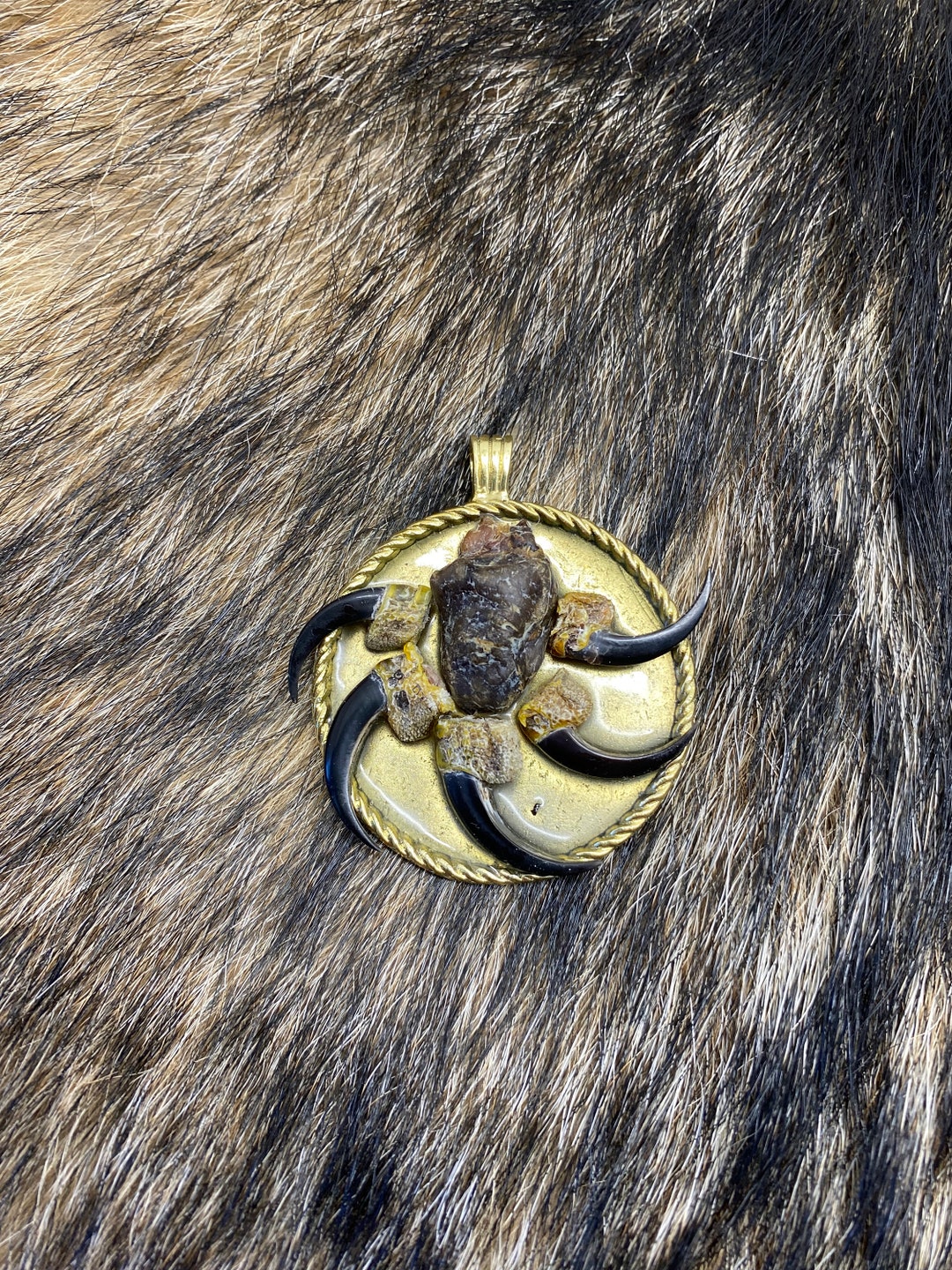 Magic Amulet, Magic Talisman, Magic Charm, Magic Necklace, Magic Pendant, Wolf Claw, Amulet for ...