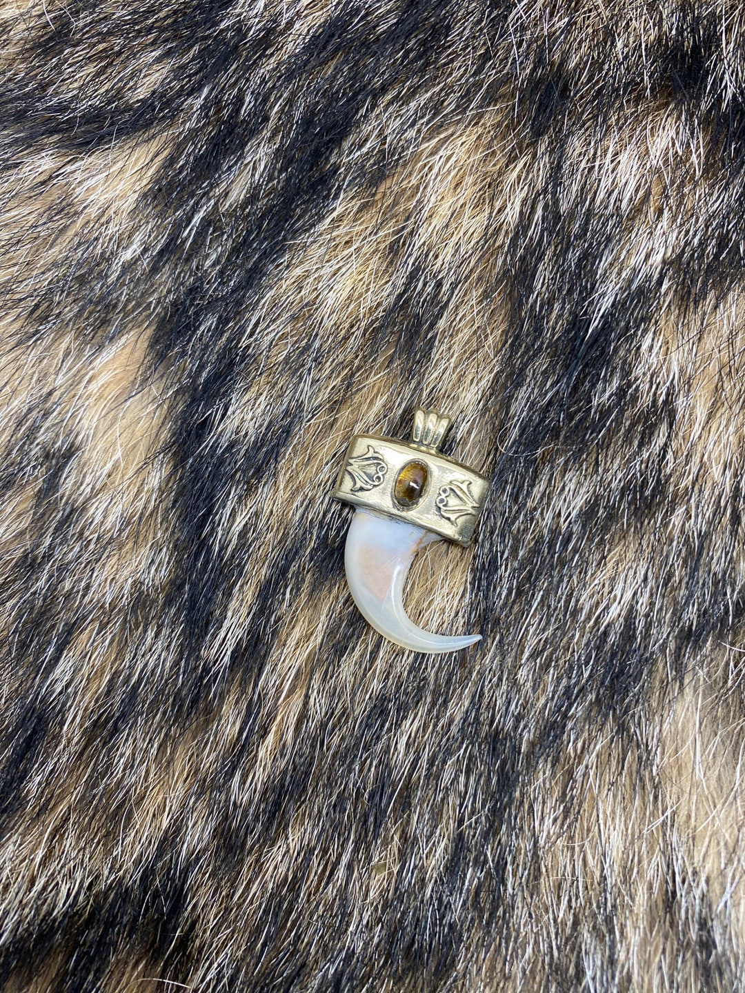 Magic Pendant, Magic Necklace, Lynx Claw, Magic Amulet, Magic Talisman ...