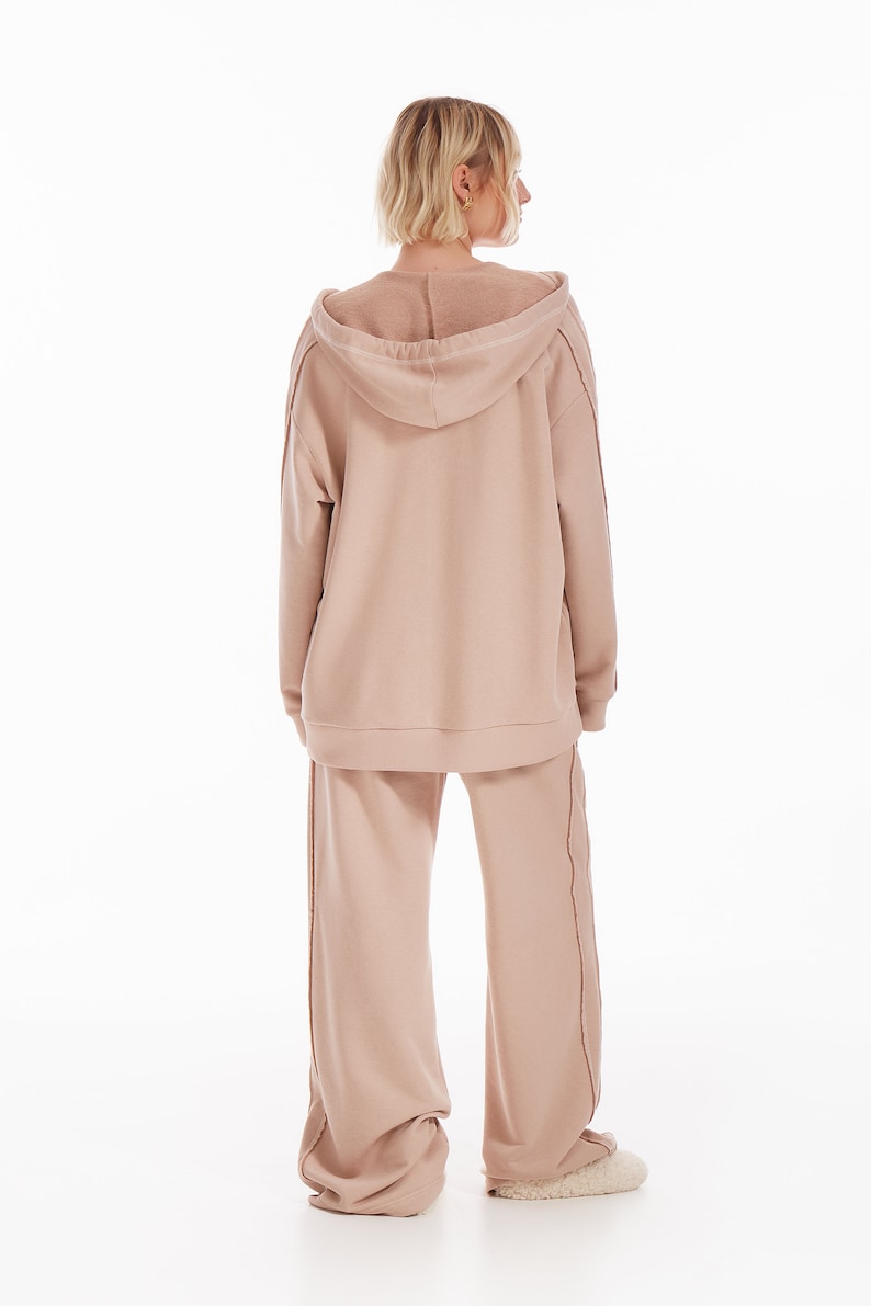 Maeve Zip-up Hoodie PDF Sewing Pattern With Tutorial, Size XS-XL for ...