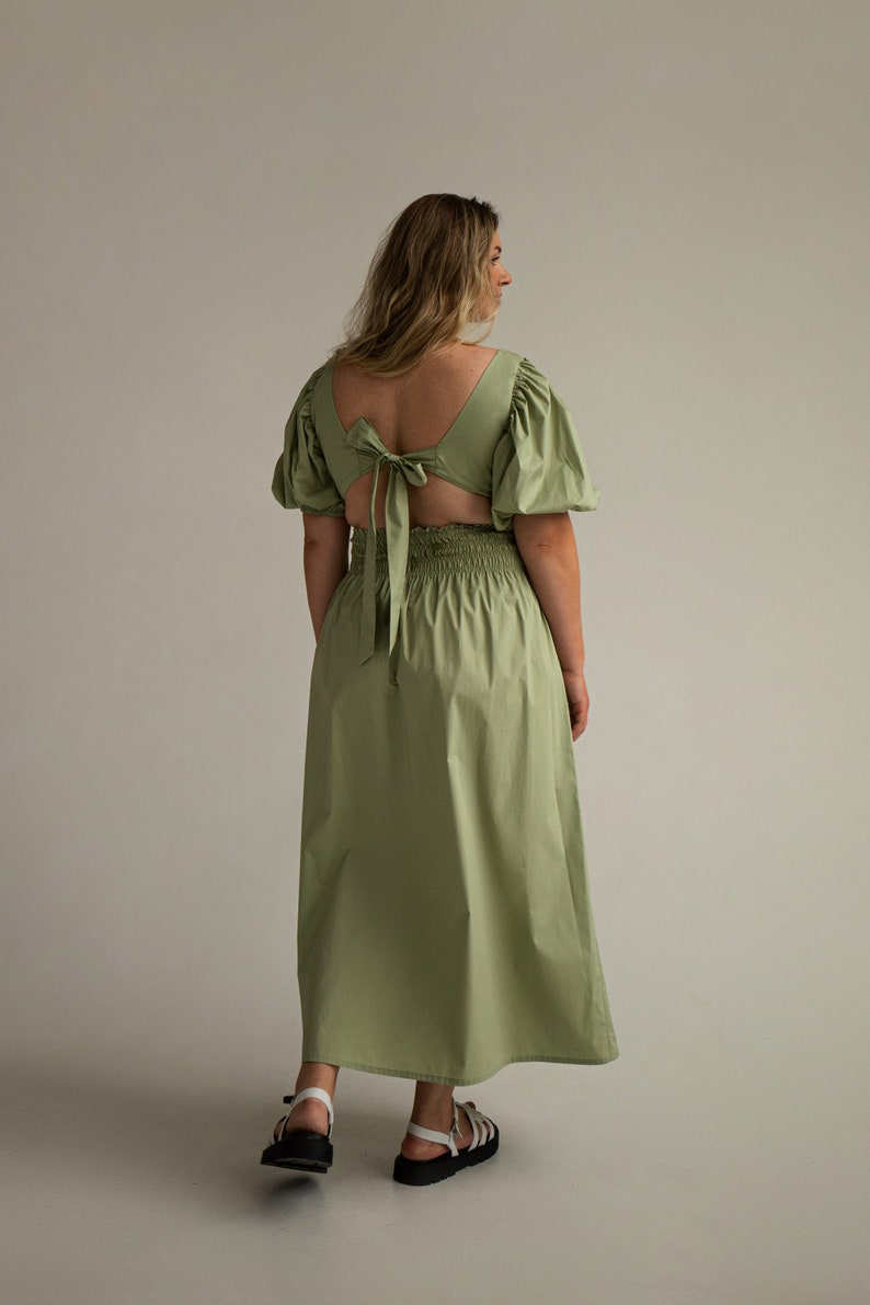 Georgie Cropped Blouse Sewing Pattern With Tutorial Size US 6 | Etsy