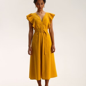 Felicia Dress Sewing Pattern With Tutorial Size US 10 UK 14 EU | Etsy