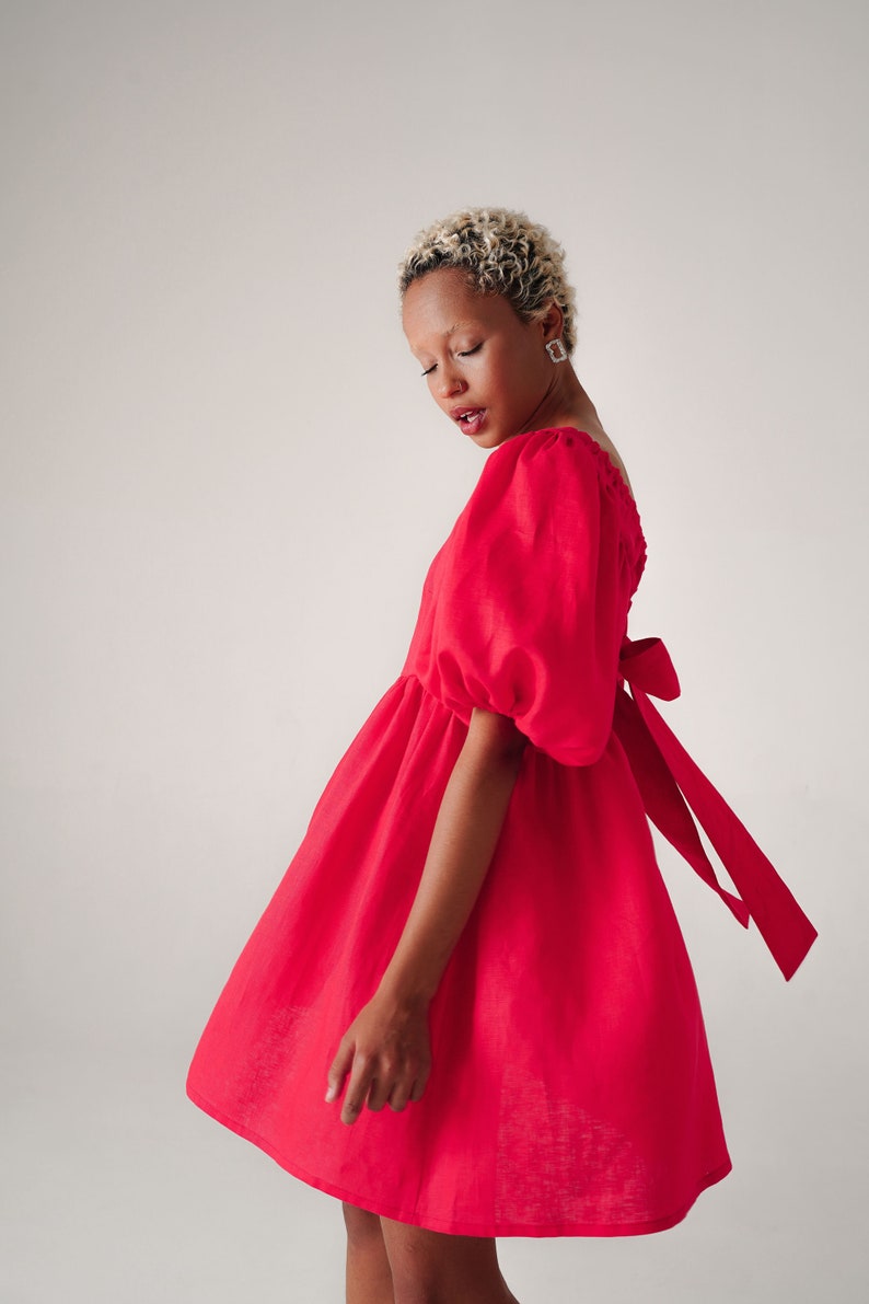 Uni Dress With Puffy Skirt Sewing Pattern With Tutorial Size - Etsy