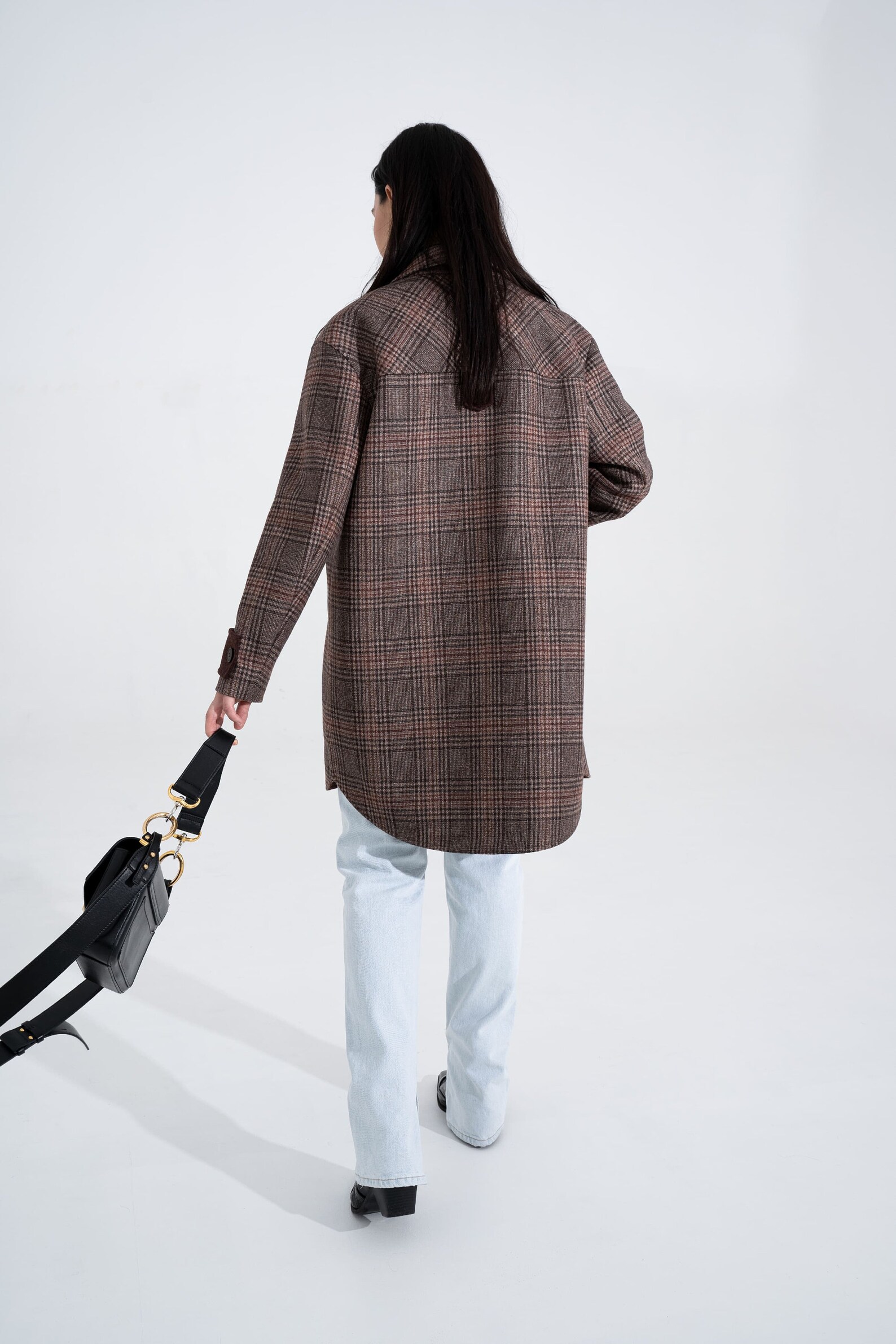 Ingrid Semi-fitted Shirt Jacket Pattern With Pdf Tutorial Size - Etsy