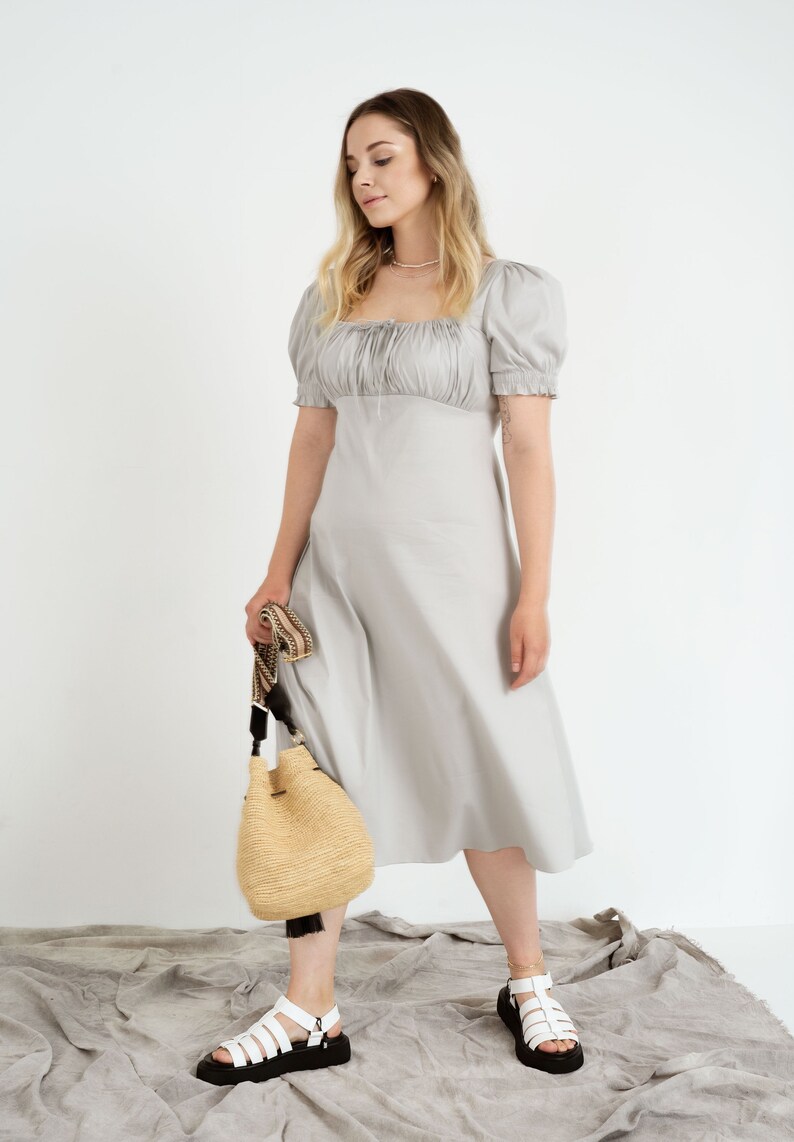 Nola Short Summer Dress Sewing Pattern With Tutorial Size US 6 UK 10 EU ...