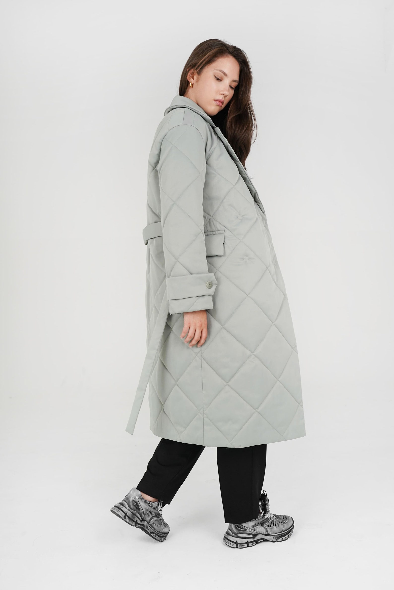 Villanelle Quilted Coat Sewing Pattern With Tutorial Size US - Etsy