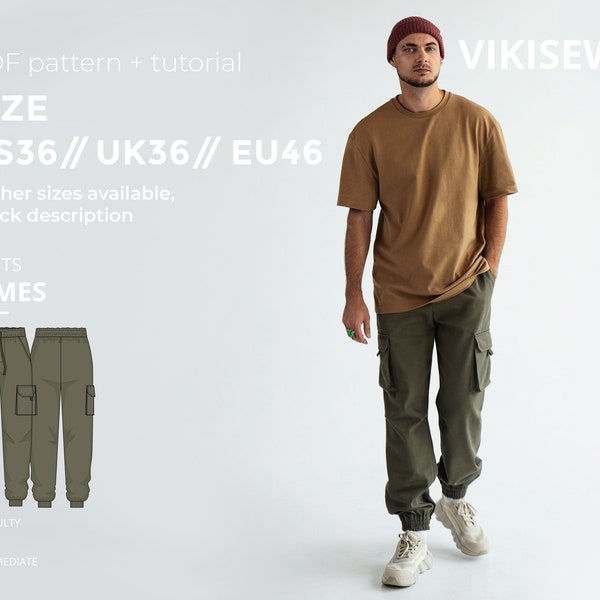 Techwear Sewing Pattern - Etsy