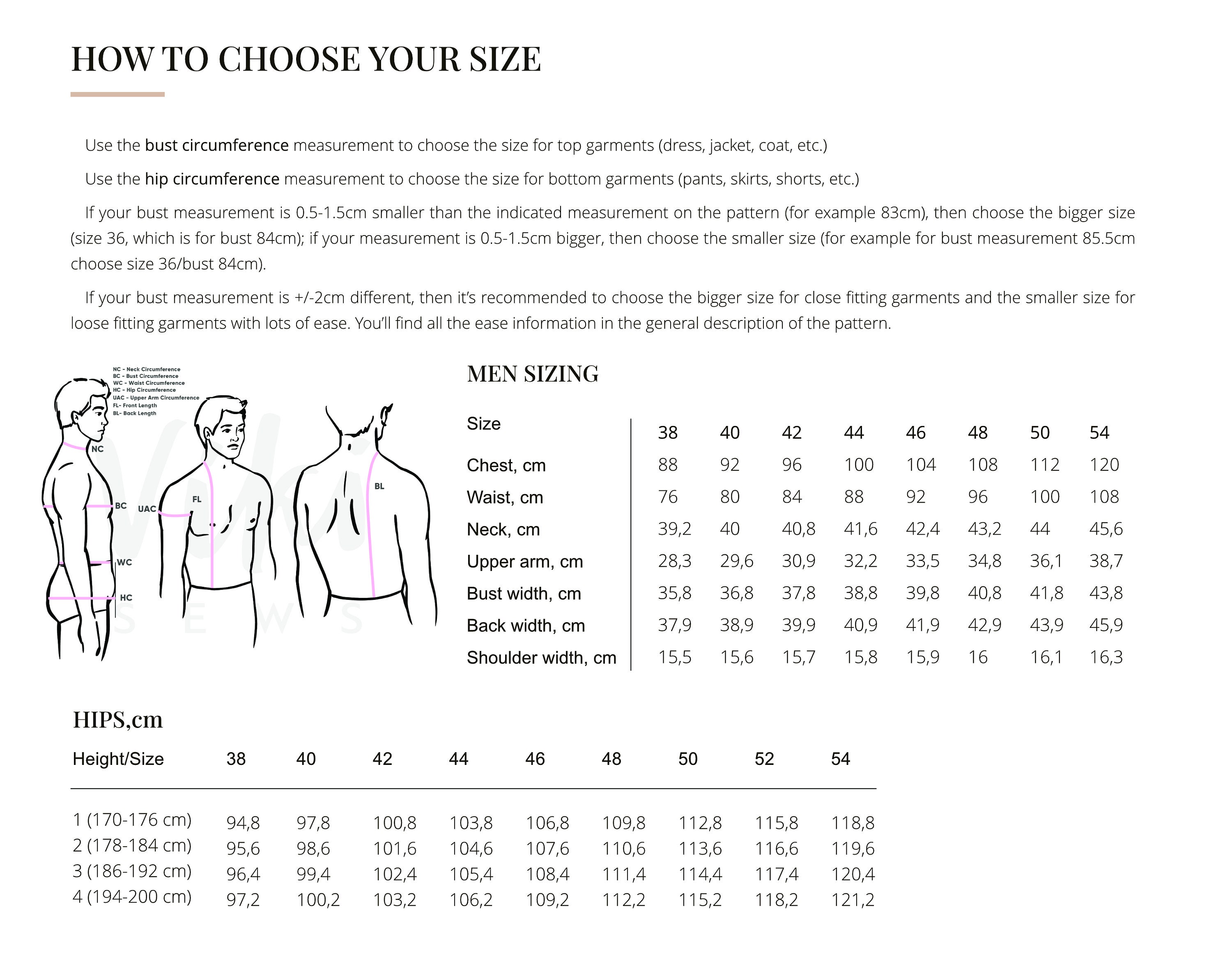 Christian Jacket Sewing Pattern With Tutorial Size US 30 UK 30 | Etsy