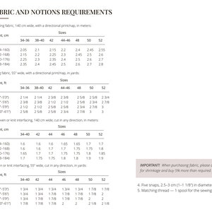 Hayden Coat Digital Pattern Pdf Sewing Pattern With Tutorial Size US 18 ...