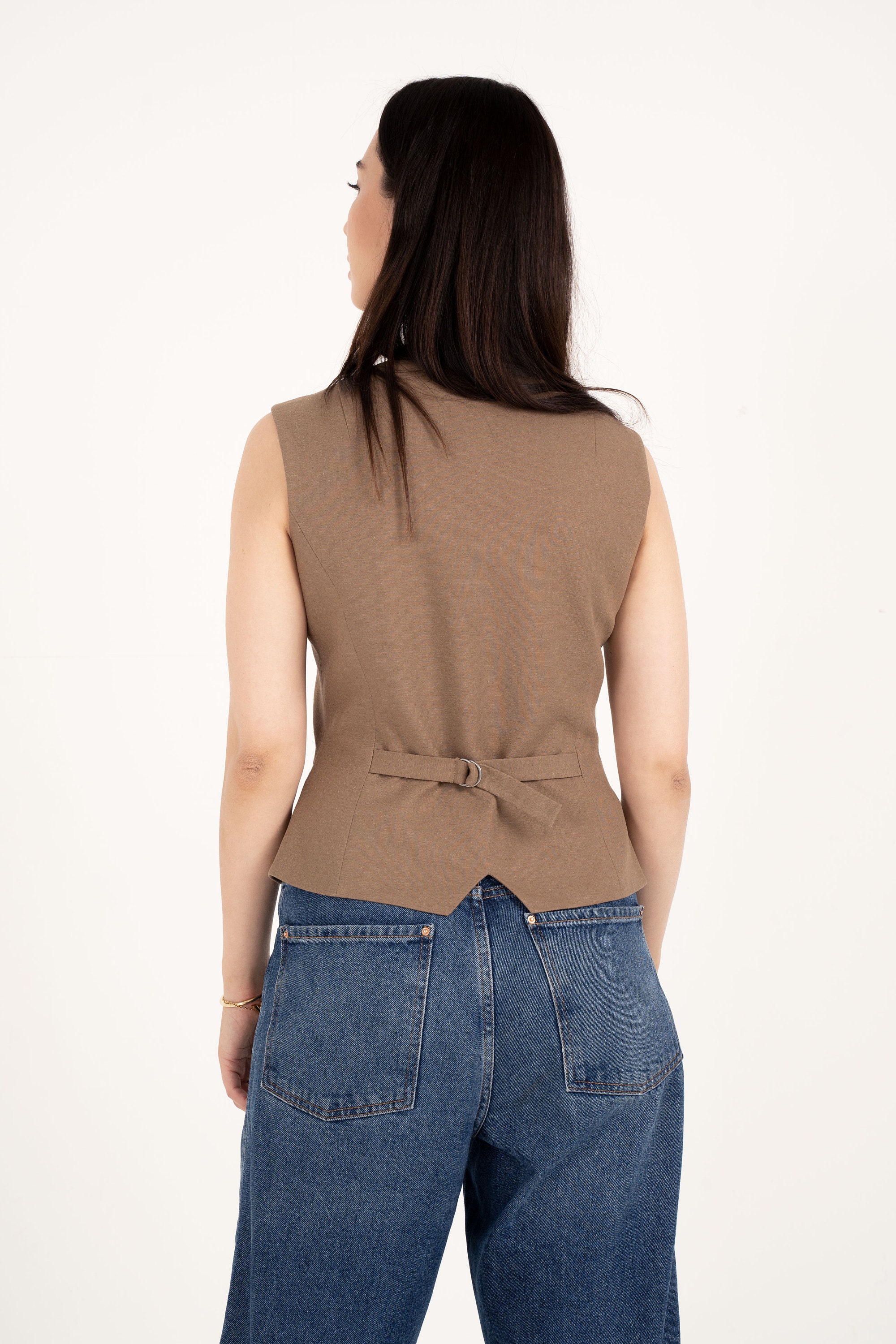 Liliana Vest Sewing Pattern With Tutorial Size US 4 UK 8 EU 36 | Etsy