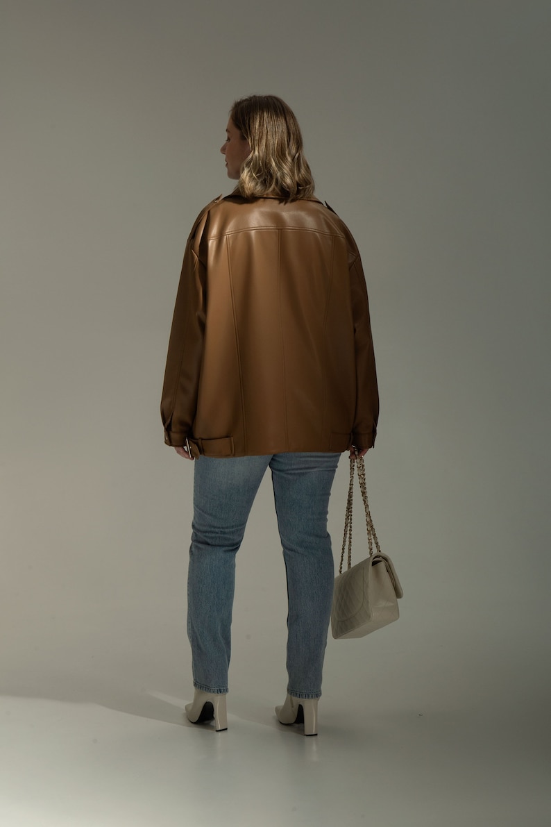 Madison Leather Jacket Pattern With Pdf Tutorial US 6 UK 10 EU 38 - Etsy