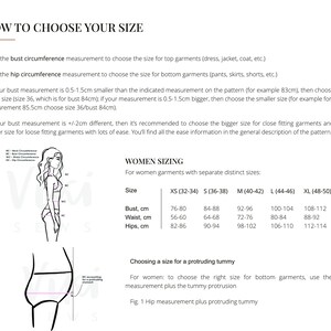 Alya Basic T-shirt Sewing Pattern With Tutorial Size S - Etsy