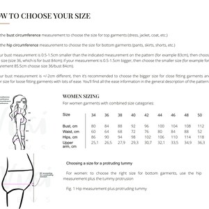 Celine Dress Digital Pattern Pdf Sewing Pattern With Tutorial - Etsy