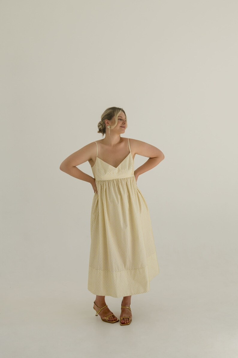 Iris Dress Digital Pattern Pdf Sewing Pattern With Tutorial - Etsy