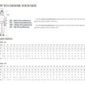Harper Hoodie (girls) Sewing Pattern With Tutorial Height 38.5 in 98 Cm ...