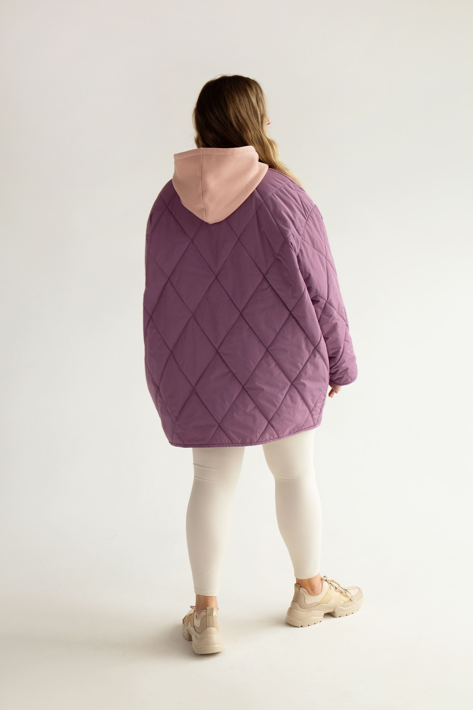 Cheryl Oversized Quilted Jacket Pattern With Pdf Tutorial Size XS-S - Etsy