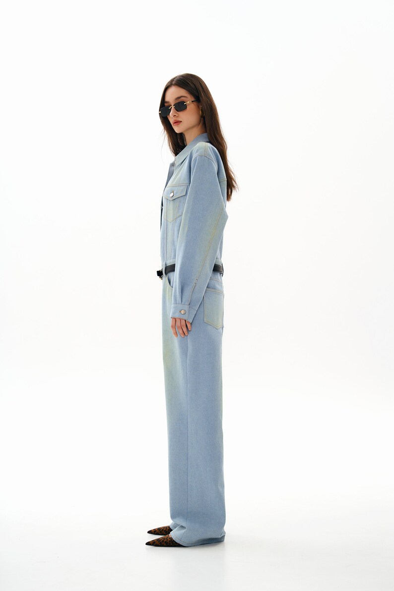 Amani Jumpsuit PDF Sewing Pattern With Tutorial, Size EU34-EU52 for 178 ...