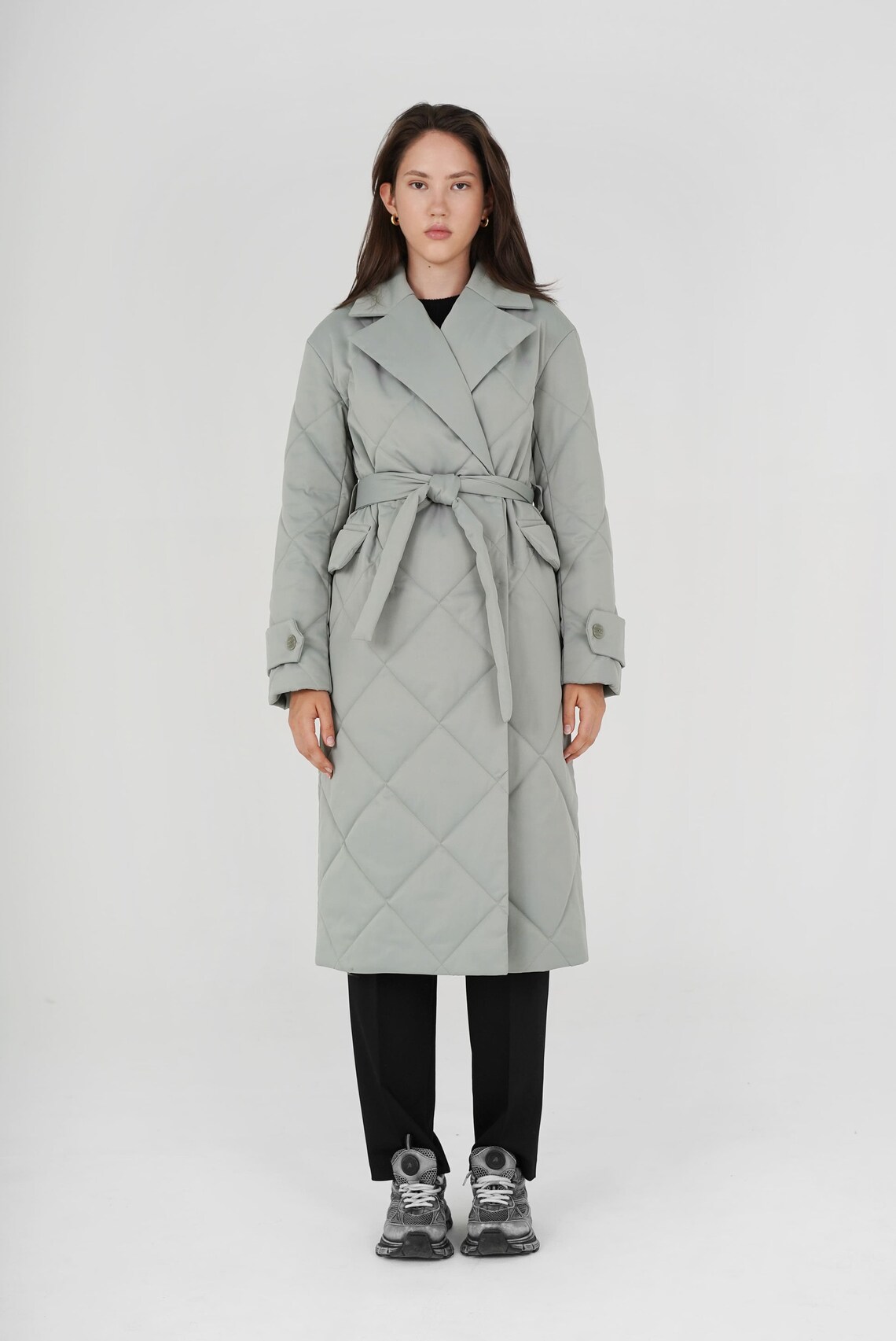 Villanelle Quilted Coat Sewing Pattern With Tutorial Size US - Etsy