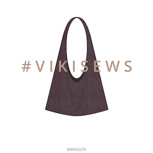 Sora Bag PDF Pattern One Size | Sewing Pattern Shoulder Bag Pattern ...