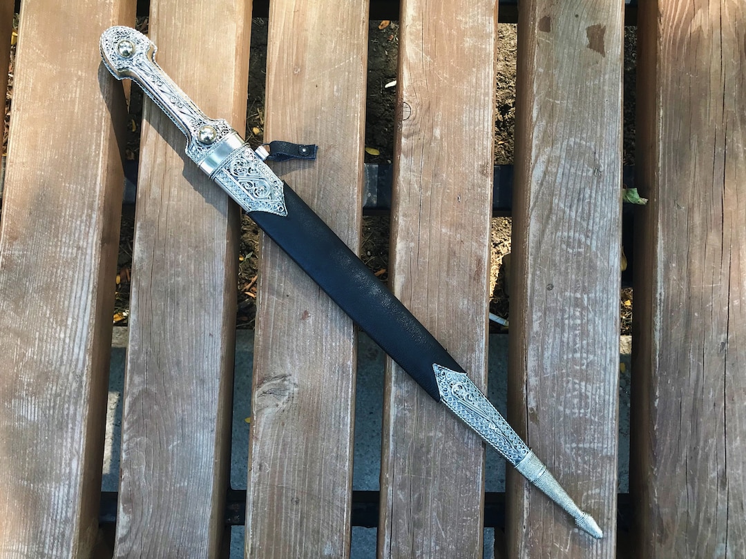 Christmas Gift for Him – Unique Handmade Gift, Handmade Damascus Dagger ...