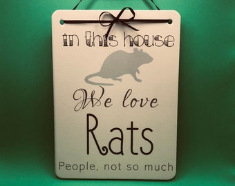 Rat Sign | Etsy