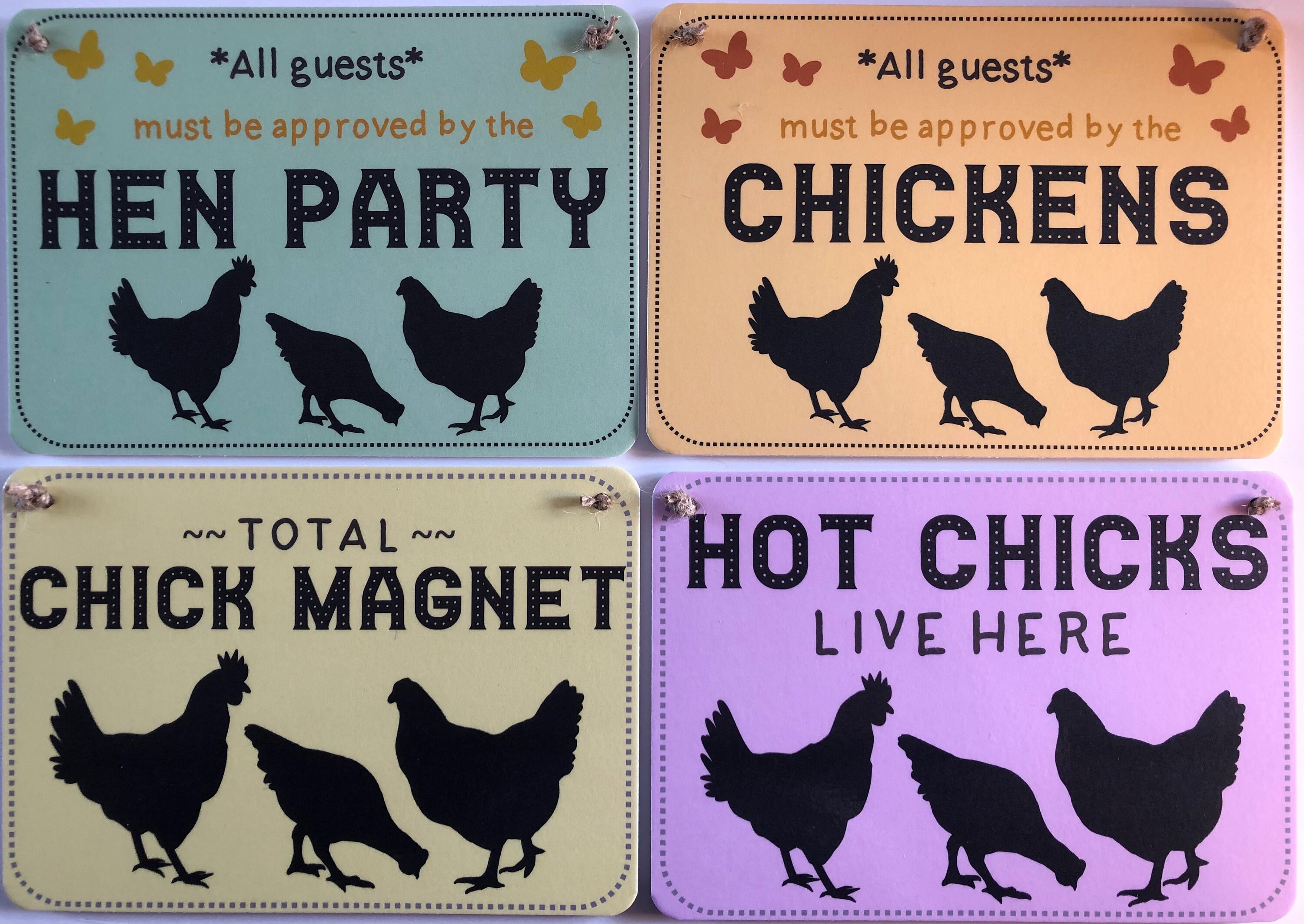 Hot Chicks Live Here Novelty Sign | Etsy