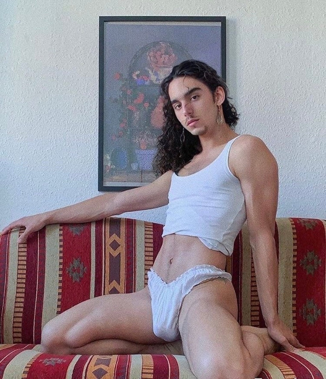 Men’s Silk Thong White Soft Underwear for Gay - Etsy