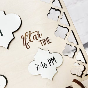 Ramadan Calendar, Days of Ramadan, Countdown to Eid, 30 Days Until Eid ...