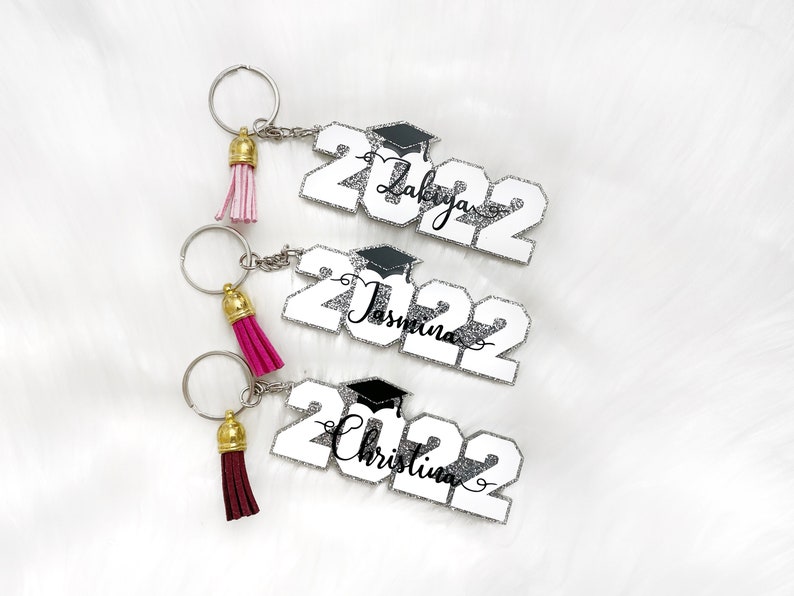 Graduation Keychain Grad 2022 Class of 2022 Keychain | Etsy
