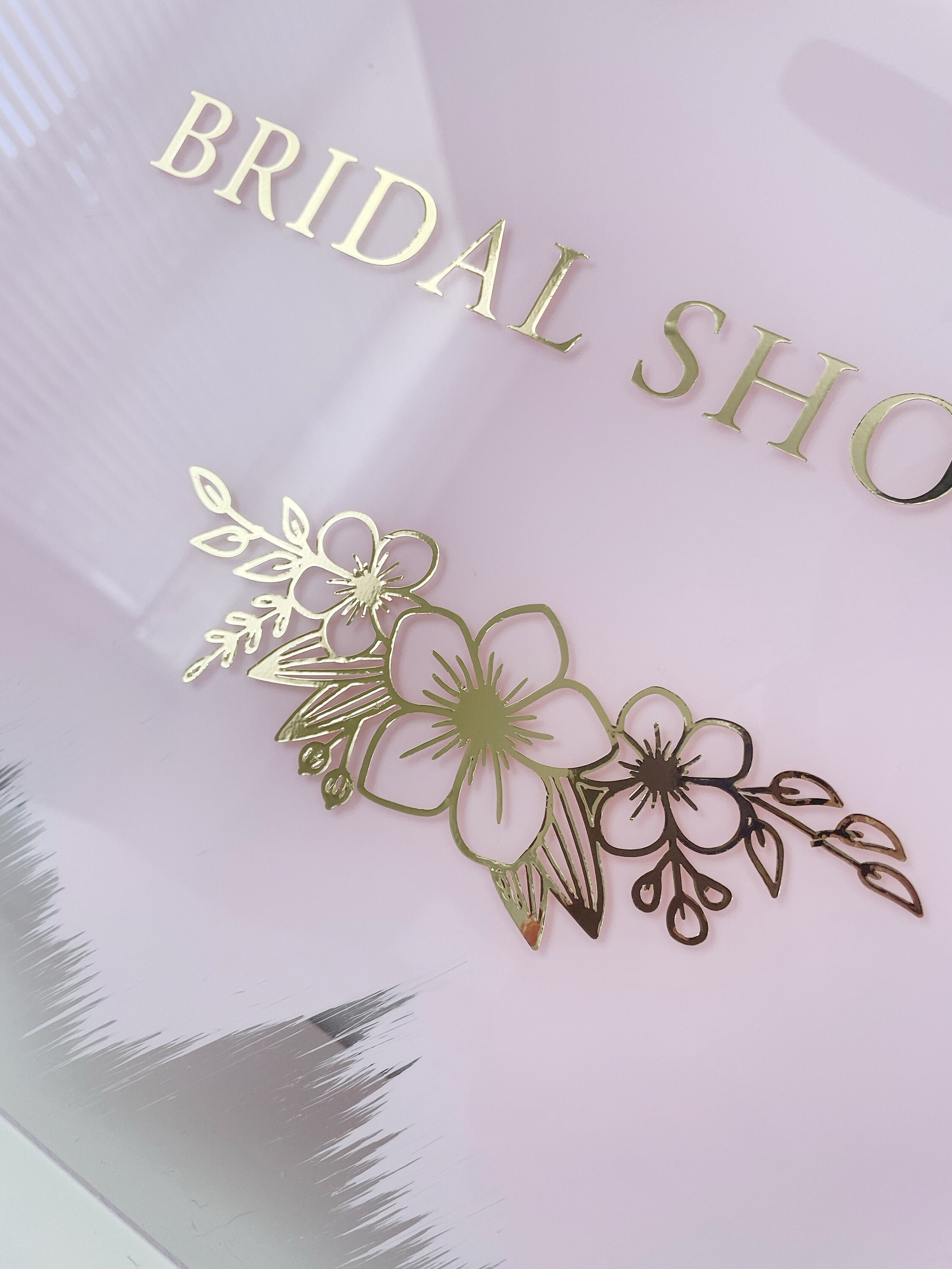 Acrylic Bridal Shower Sign Bridal Shower Welcome Sign - Etsy