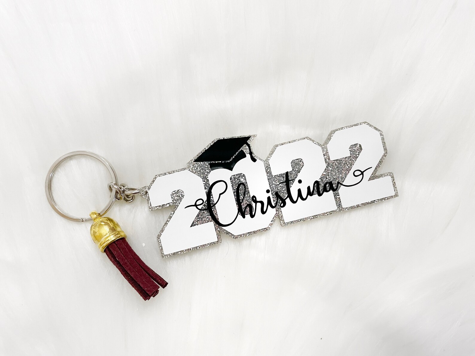 Graduation Keychain Grad 2022 Class of 2022 Keychain | Etsy