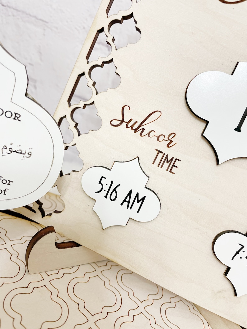 Ramadan Calendar Days of Ramadan Countdown to Eid 30 Days | Etsy